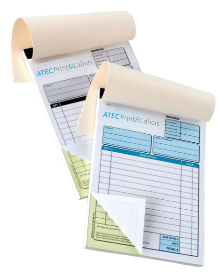 NCR Books, Pads & Sets – ATEC Print & Labels